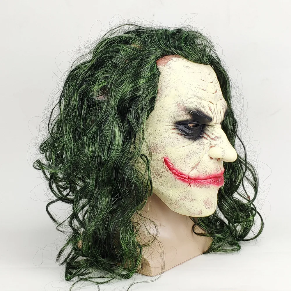 New Batman The Dark Knight Superhero Cosplay Mask Joker Clown Horror ...