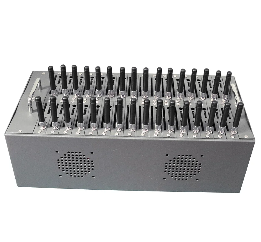 Gsm modem 32 cartões sim slots sms em massa 2g 3g 4g simbox|Módulos de ...