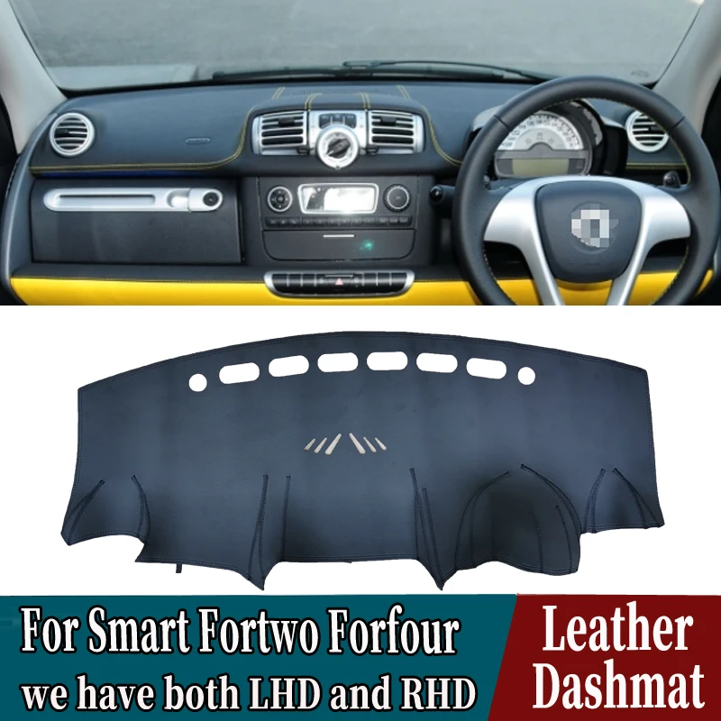 Leather Dashmat Dashboard Cover Pad Dash Mat Carpet Car-styling ...