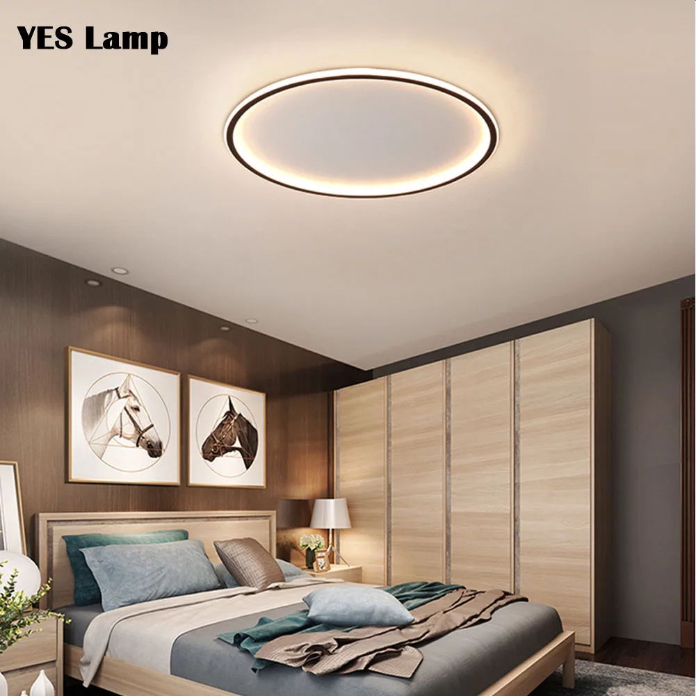LED-Ceiling-Light-Round-Square-Indoor-Home-Decor-Lamp-Bedroom-Living ...