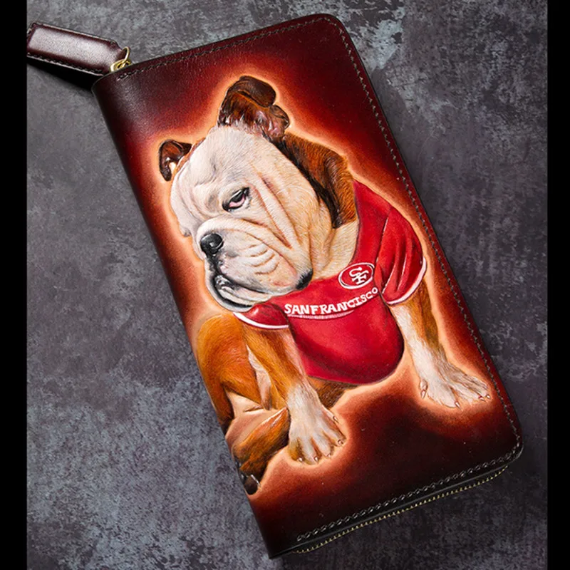 High-grade-Handmade-Wallets-Purses-Women-Men-Long-Clutch-Vegetable ...