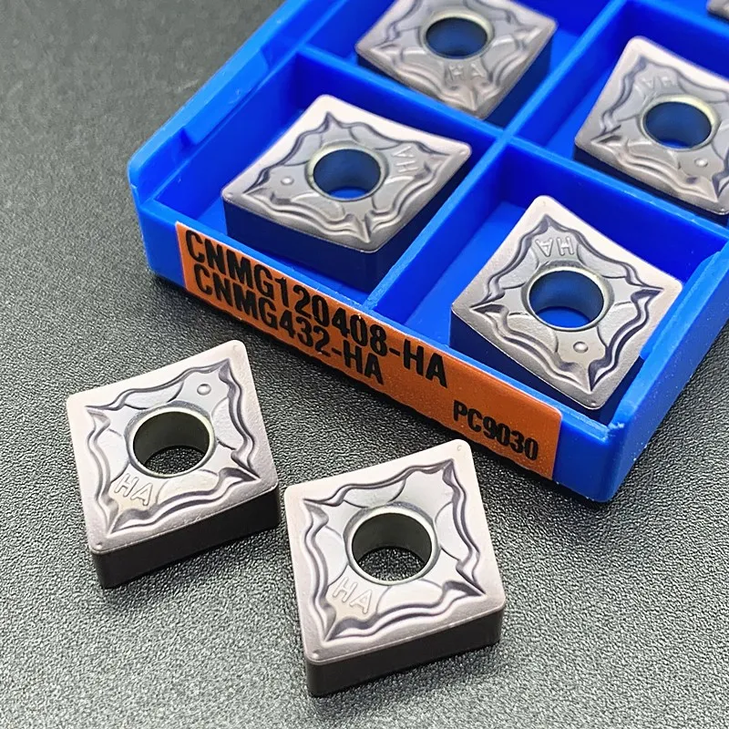100-Original-CNMG120404-CNMG120408-HA-PC9030-External-Turning-Tool-CNMG-120404-Carbide-Insert ...