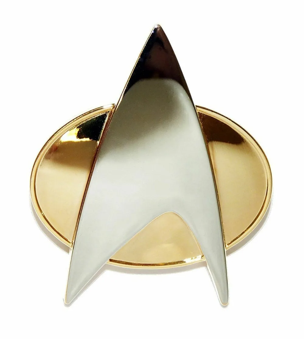 Star Trek Series Starfleet Brooch Badge Cosplay Costume - AllCosplay.com