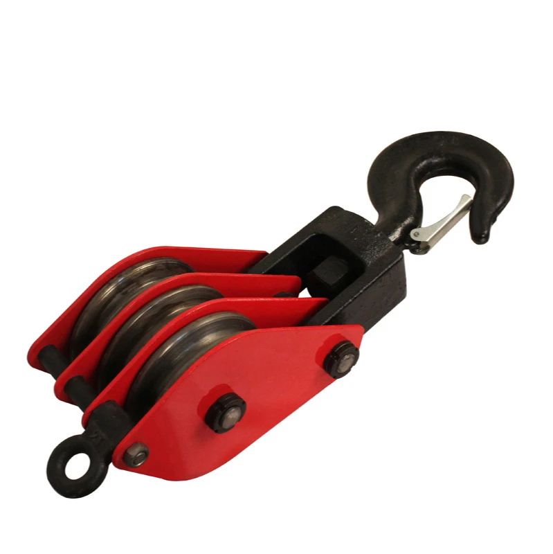 2T-Ring-Double-Wheel-Triple-Wheel-Lifting-Pulley-Multi-Wheel-Dynamic ...
