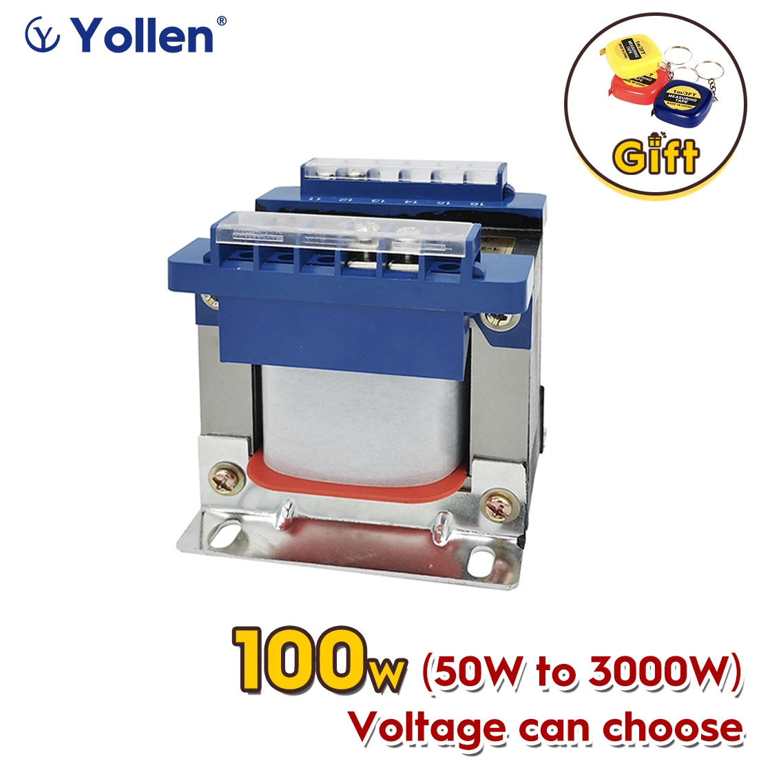 BK-Series-100W-Control-Transformer-BK-100VA-Isolation-Power-Voltage-Can ...