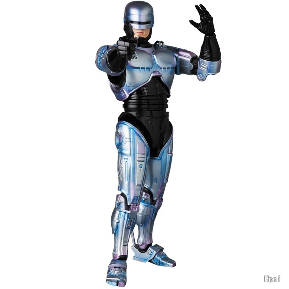 Original fora da cópia mafex no.074 robocop robocop polícia oficial pvc ...