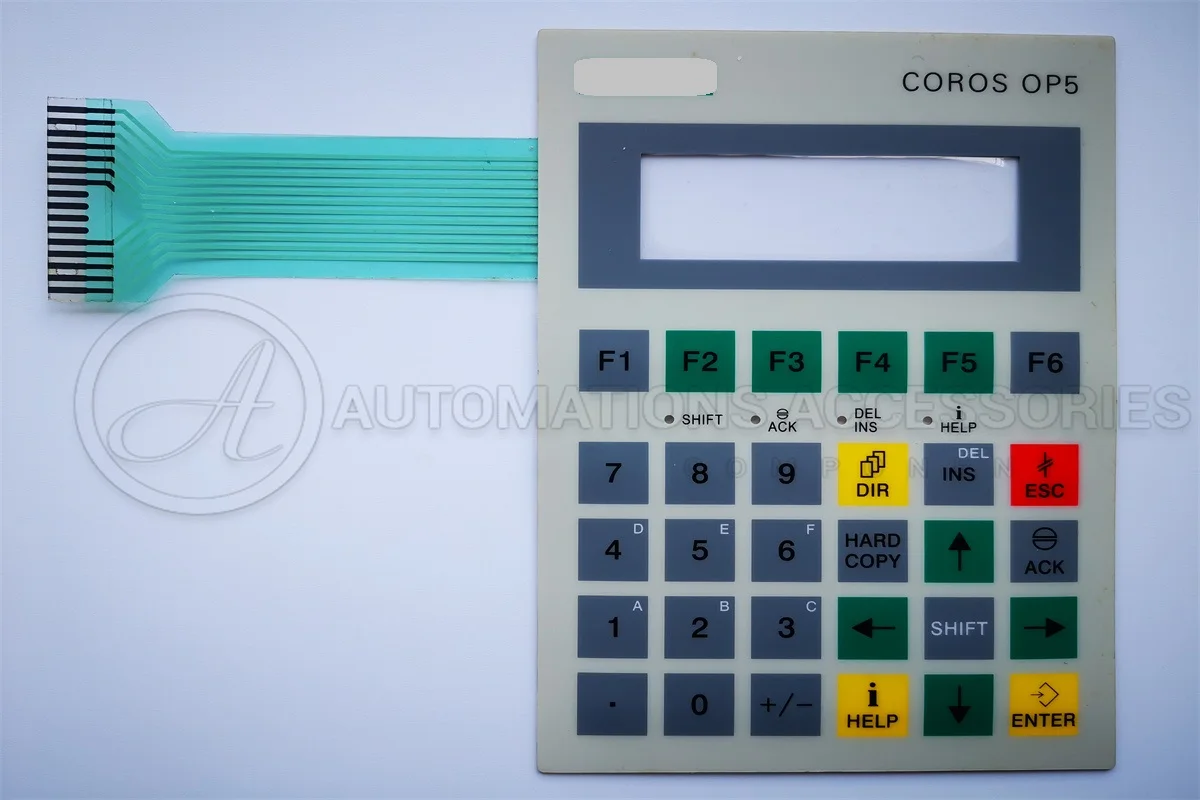 Panel de operaciones COROS OP5, película de interruptor, 6AV3505 1FB01 ...