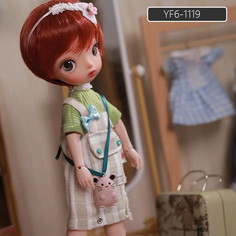 1/6 BJD Clothes Shiro body Dara BJD Ghia Agon Dress Beautiful YOSD Doll Outfit Accessories ...