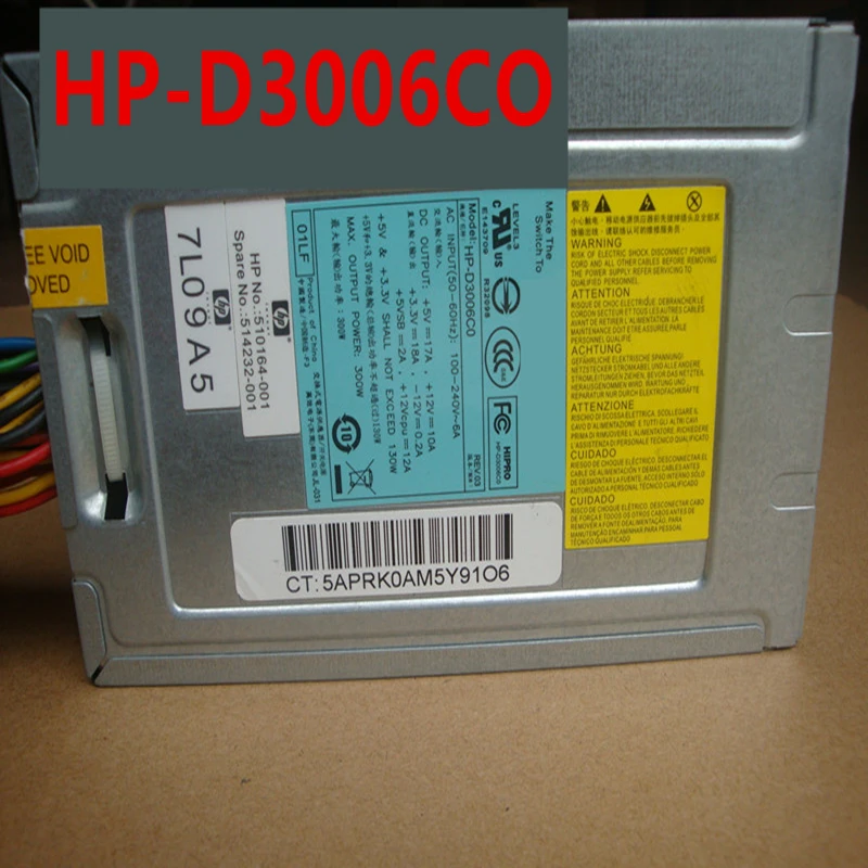 Original PSU For HP DX7510 7518 7400 7408 2310 DX2318 300W Switching ...