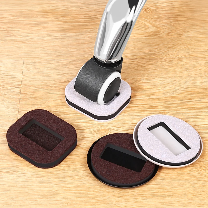 Office Chair Wheel Stopper Furniture Caster Cups Hardwood Floor ...