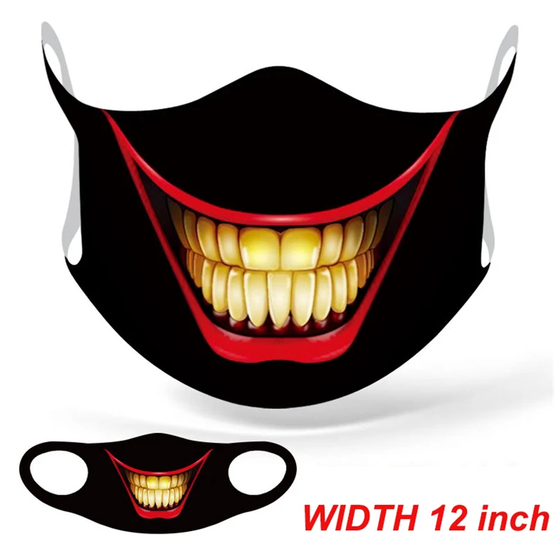 Adult Big Mouth Face Mask - Fashion Masks