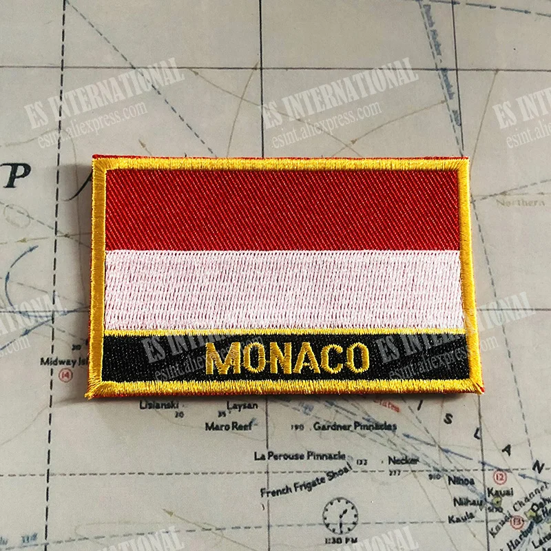 Flag Patches VELCRO® Back Patch - Embroidered National Flags - Travel ...