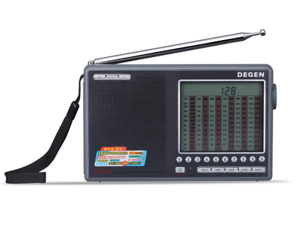 Original Degen De1103 Radio Full Band Digital Stereo Shortwave King 2021 New English Version ...