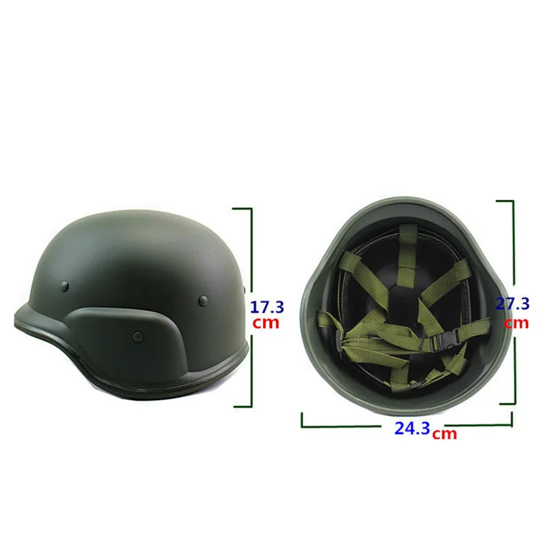 M88 ABS Plastic Camouflage Helmet Tactics CS US Military Field Army ...