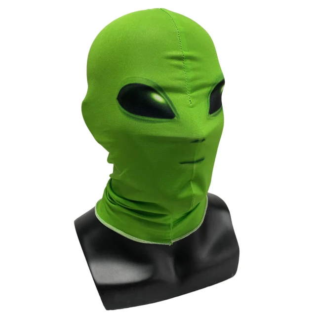 Alien Mask - Hitta Den Perfekta Gröna Utomjordiska Masken | PartyHandel.se
