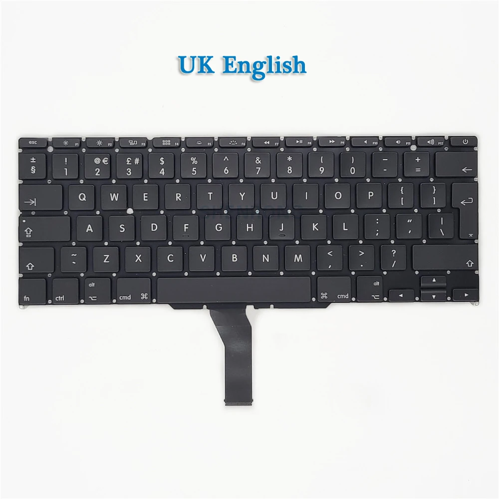 A1370 A1465 Keyboard For Macbook Air 11" US UK Russian Spain French ...