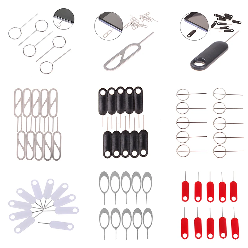 10pcs-set-Universal-Sim-Card-Tray-Removal-Eject-Pin-Needle-Key-Tool ...