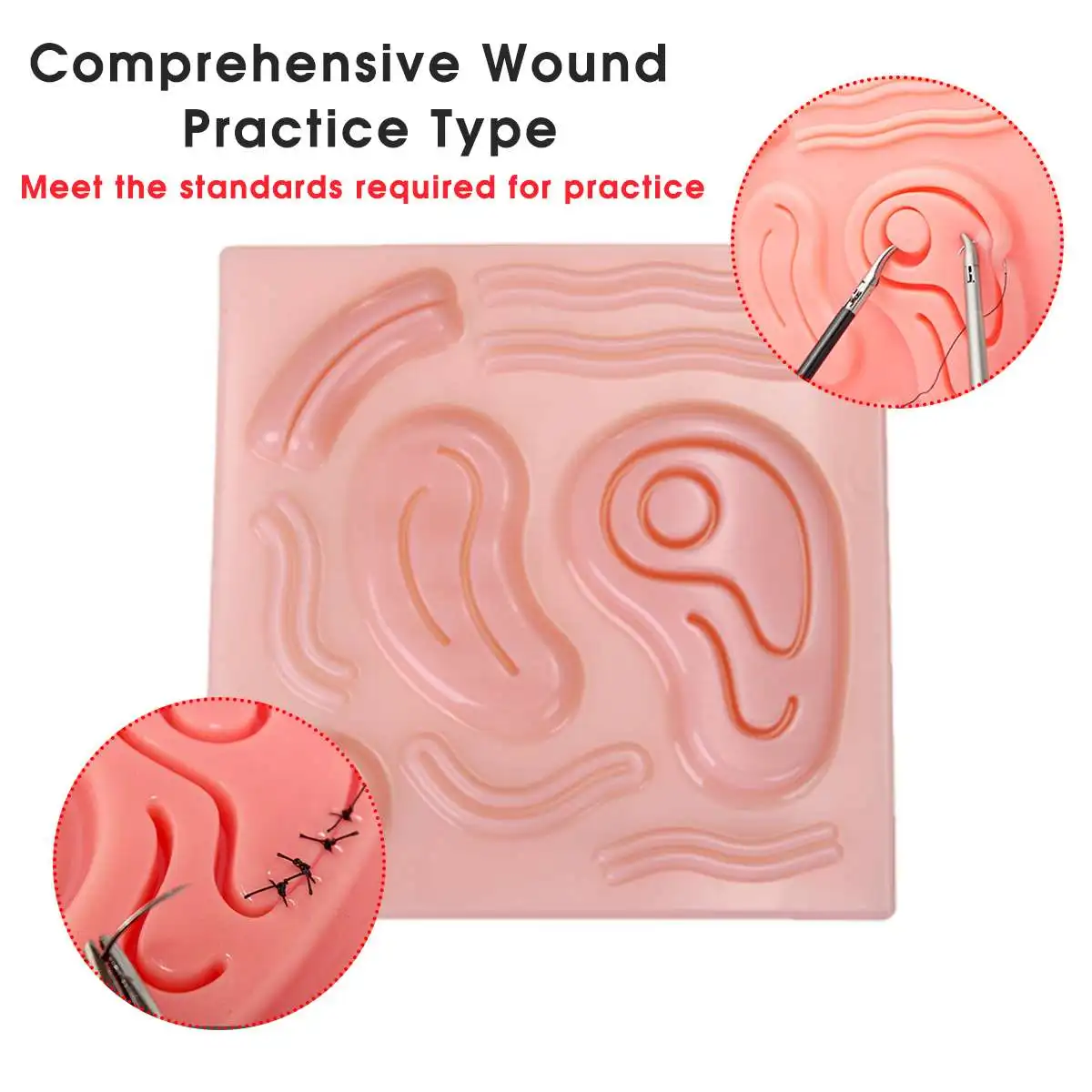 Medical Skin Suture Practice Tool Suture Training Modules Kit Stitching ...