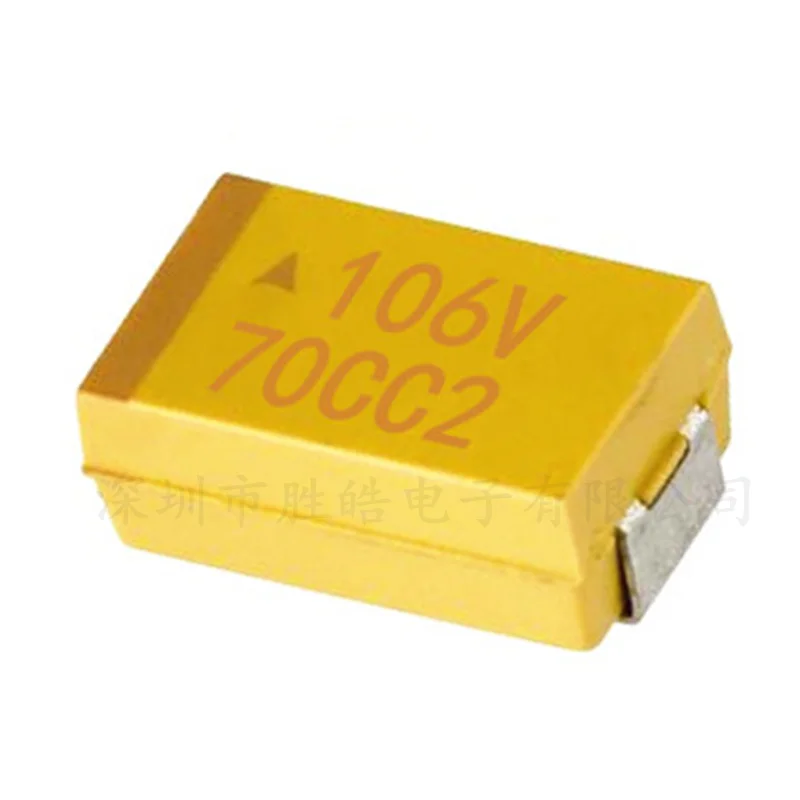 20PCS Type C 35V10UF 106V SMD Tantalum Capacitor 10UF 35V C6032 Type C ...