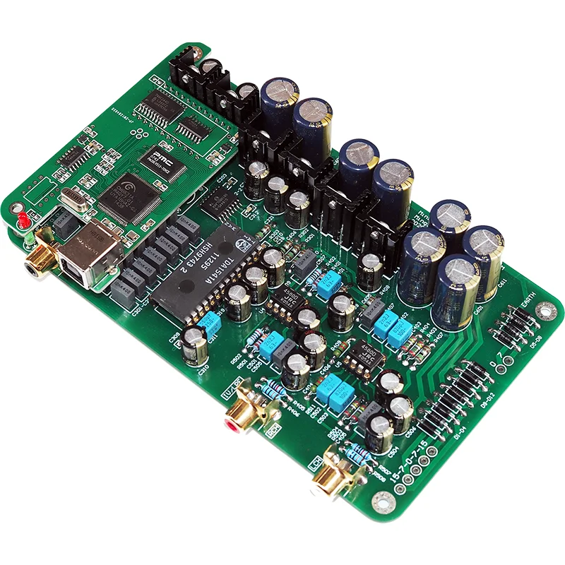 Tda1541 Dac Os-charm Version Pcb Board - Home Theater Amplifiers ...