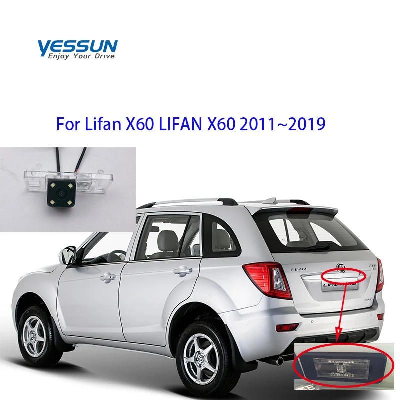 Car Rear View Camera For Peugeot 307 308 Nissan Sunny X-trail Qashqai ...
