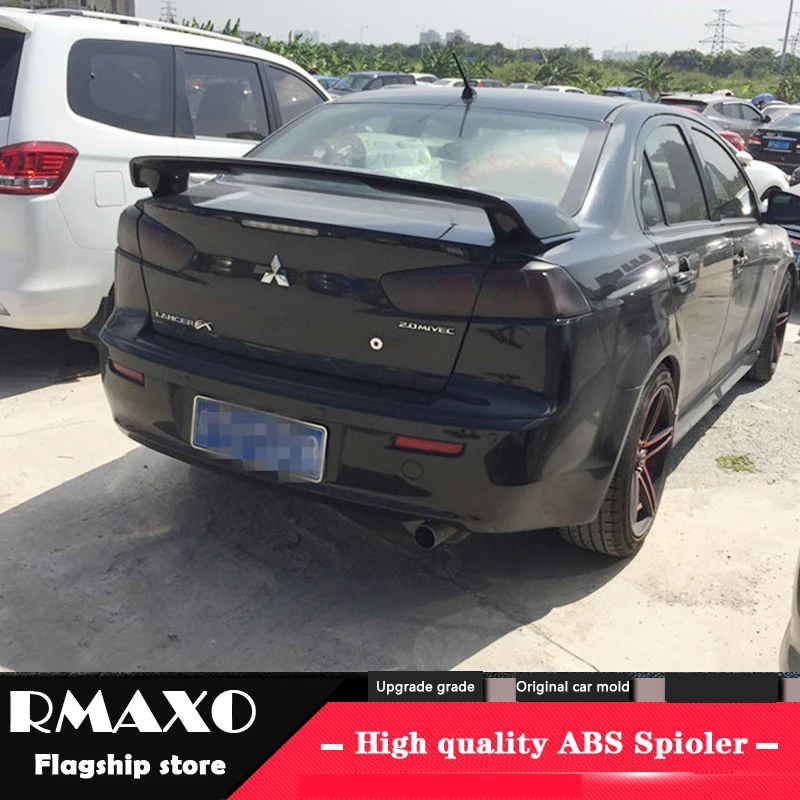 For-Mitsubishi-LANCER-Spoiler-2009-2015-LANCER-Spoiler-High-Quality-ABS ...