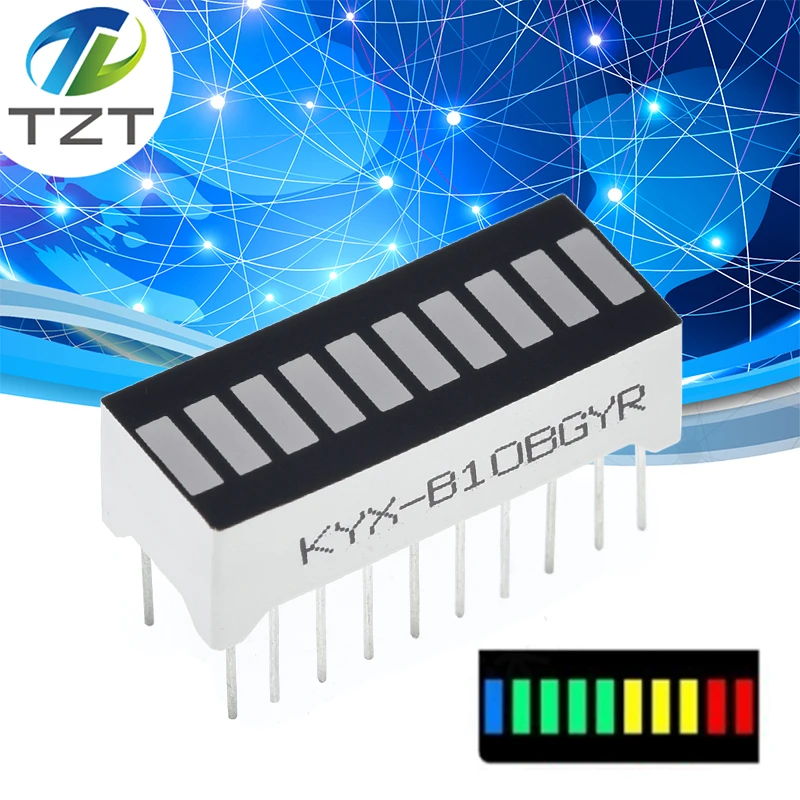 LED Display Module 10 Segment Bargraph Light Display Module Bar Graph ...