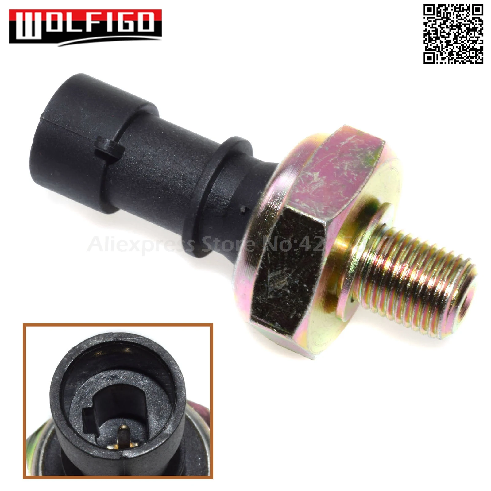 Wolfigo novo interruptor de pressão óleo se encaixa alfa romeo fiat ...