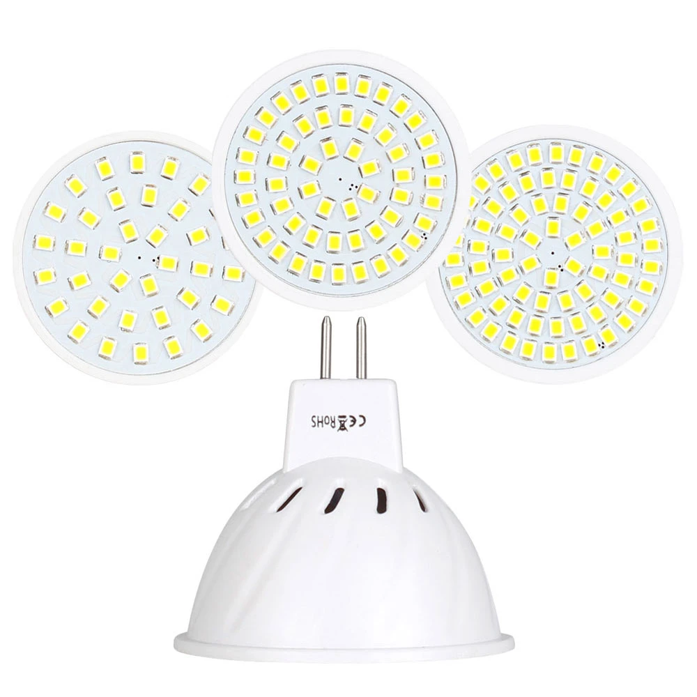 MR16 LED Diode Lamp 12V 24V 4W 6W 8W Ampoule LED Spotlight Bulb 110V ...