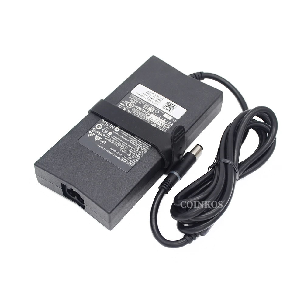 Genuine 150W 19.5V 7.7A AC Power Adapter for Dell Alienware M14x M17x P39G001, Laptop Charger ...