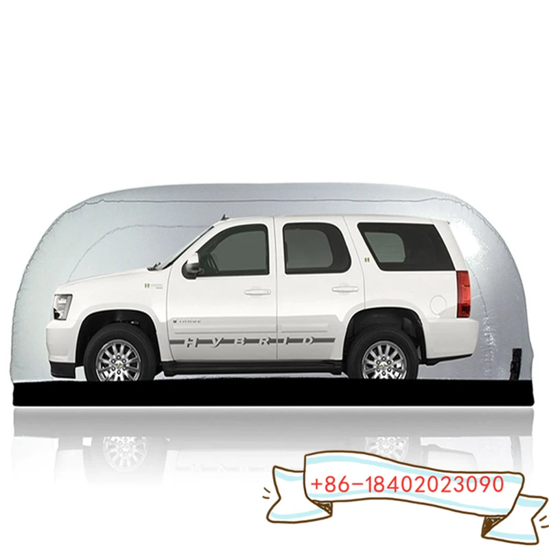 Portable-Auto-Inflatable-Car-Cover-Capsule-Air-Storage-Bubble-Car ...