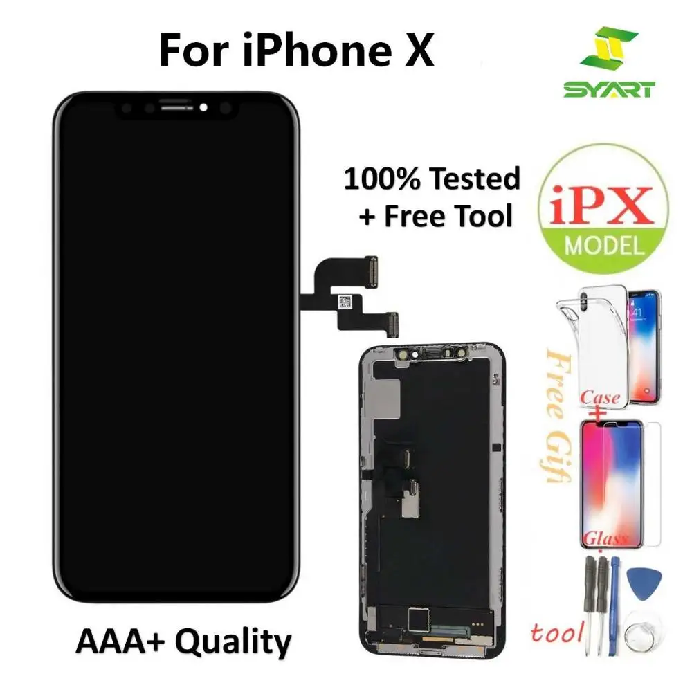 For Iphone X Lcd Display Screen & Touch Screen Digitizer Assembly For ...