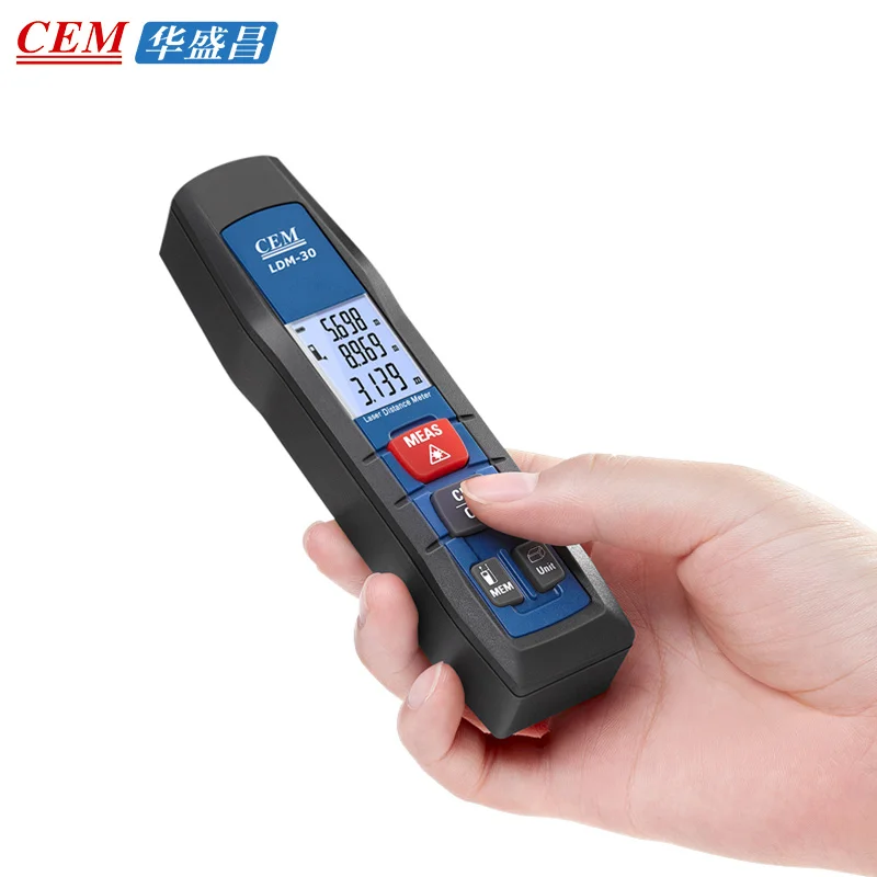 CEM Laser Infrared Rangefinder LDM 30 High precision Electronic ...