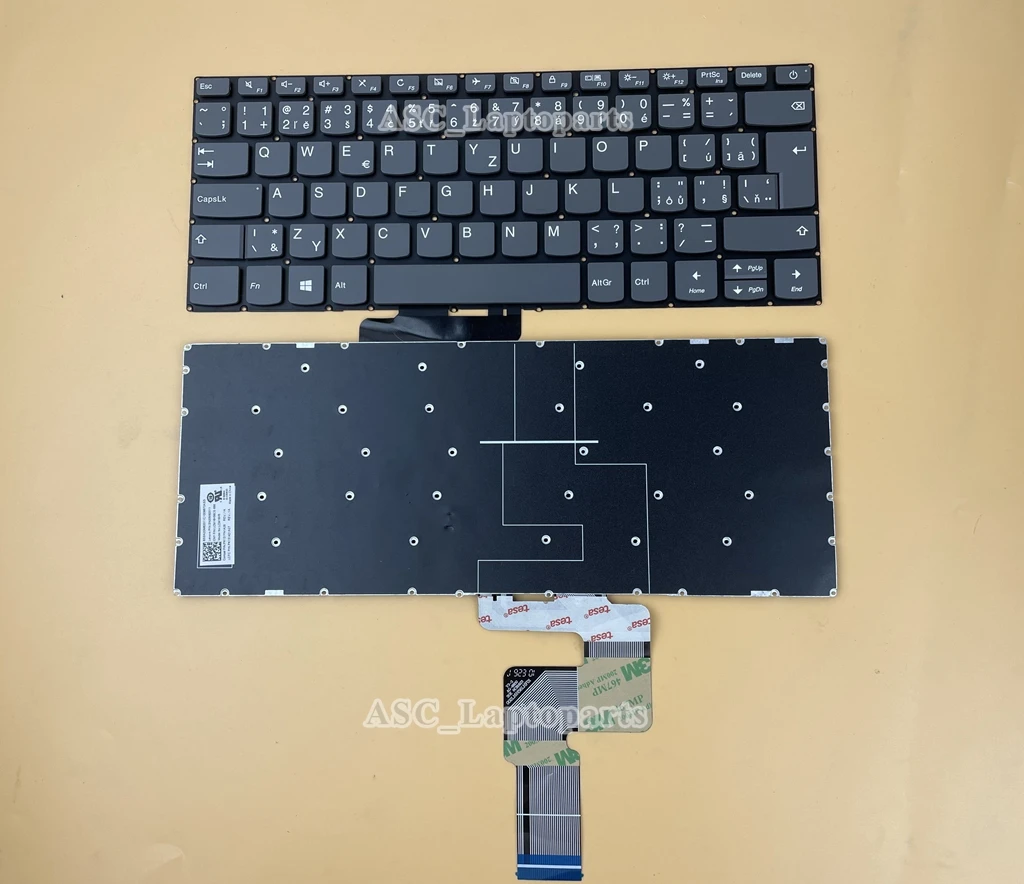 Novo Teclado para Lenovo V14 are V14 igl V14 IIL Checo Eslovaco V14 IKB ...