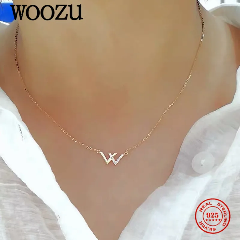 WOOZU-925-Sterling-Silver-Initials-W-Zircon-Link-Chain-Pendant-Necklace-For-Women-Party-14k-Gold.jpg