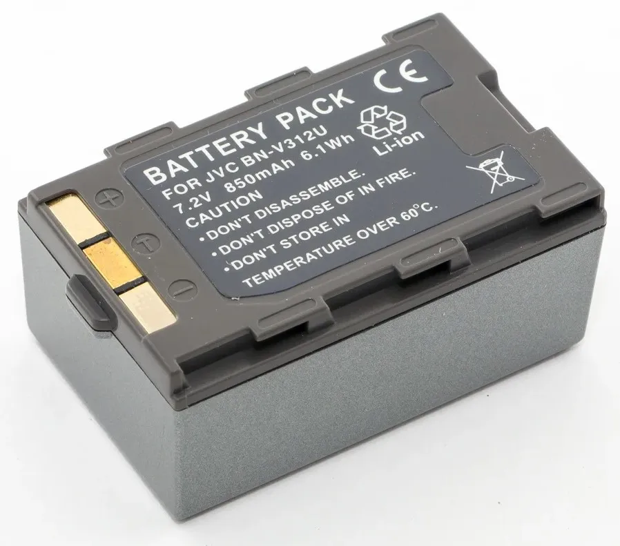 Battery Bn-v312u For Camcorder Jvc Gr-dvm76, Gr-dvm7696, Gr-dvx400, Gr ...