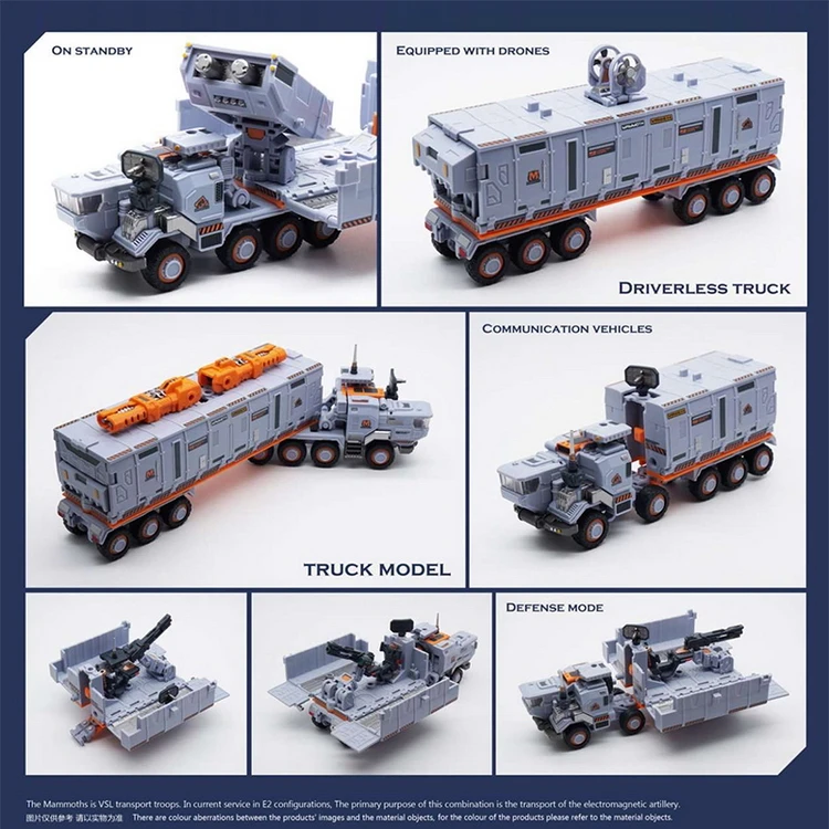 MFT Transformation VP 01 VP01 Mammoth Transport Troops SPACE 2039 ...