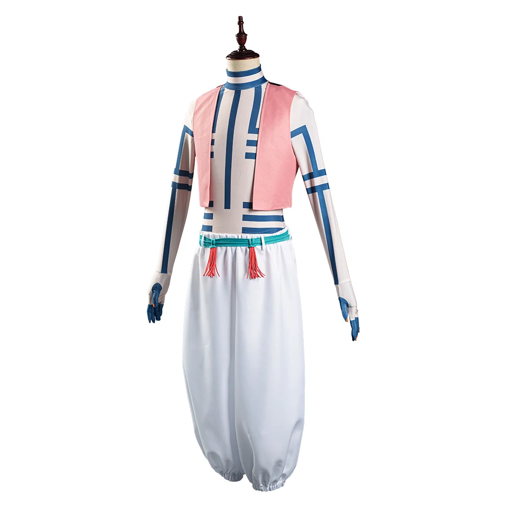 Anime Demon Slayer Hakuji/Akaza Cosplay Costume - AllCosplay.com