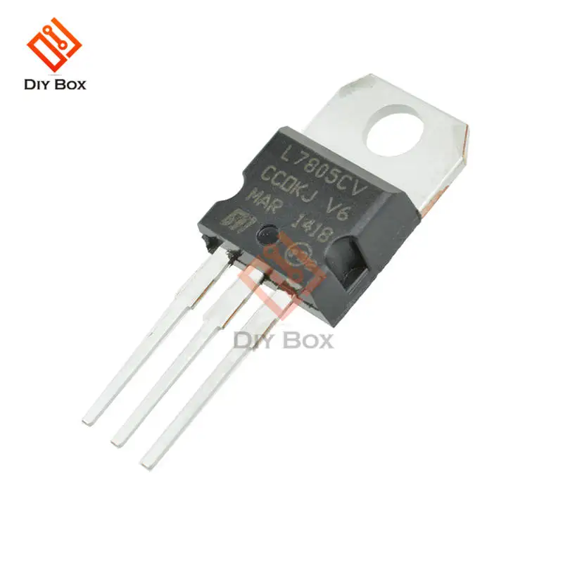 Semiconductors & Actives 10x L7805CV Fixed Voltage Regulator 5V 1,5A Voltage Regulator L7805 ...