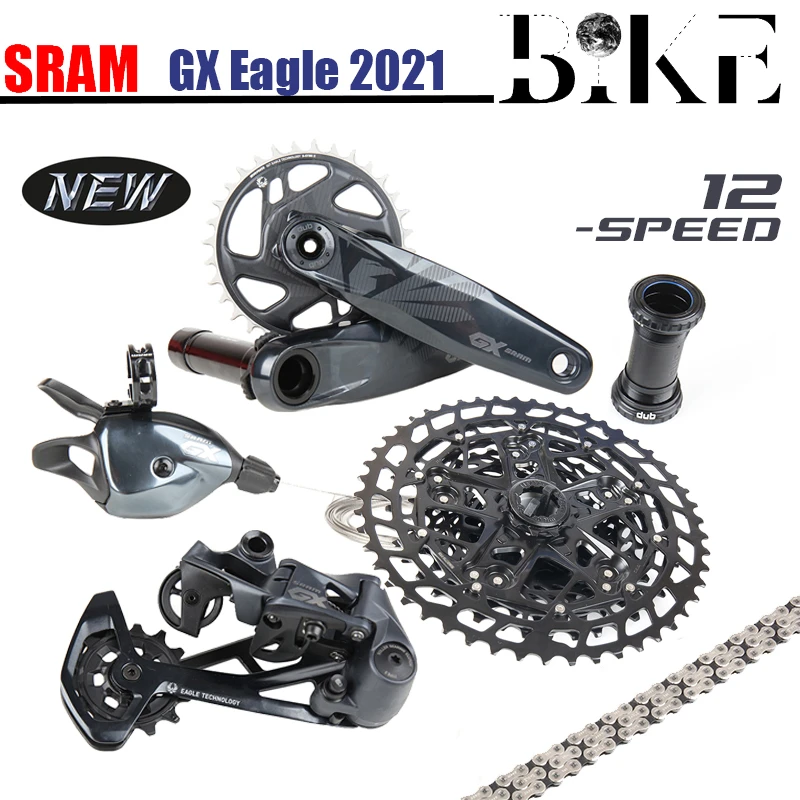 2021 New Sram Gx Eagle 1x12 12 Speed Groupset Dub Kit 32t Trigger ...