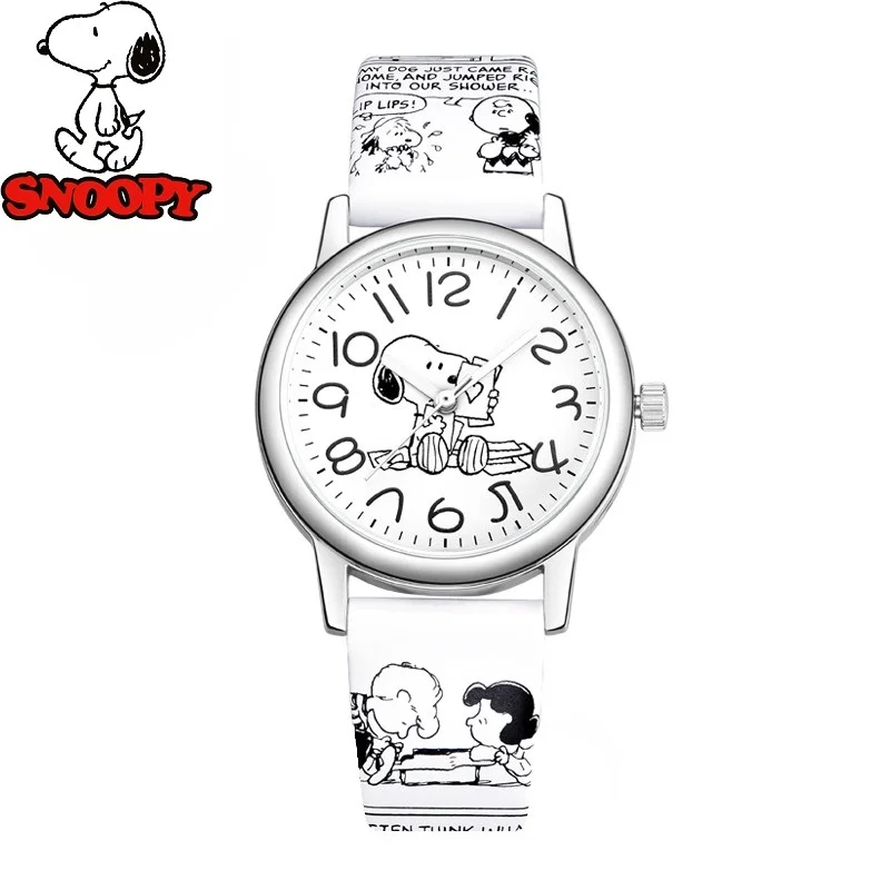Snoopy Watch Classic Comic Watch Strap Women Quartz Wristwatches Men ...