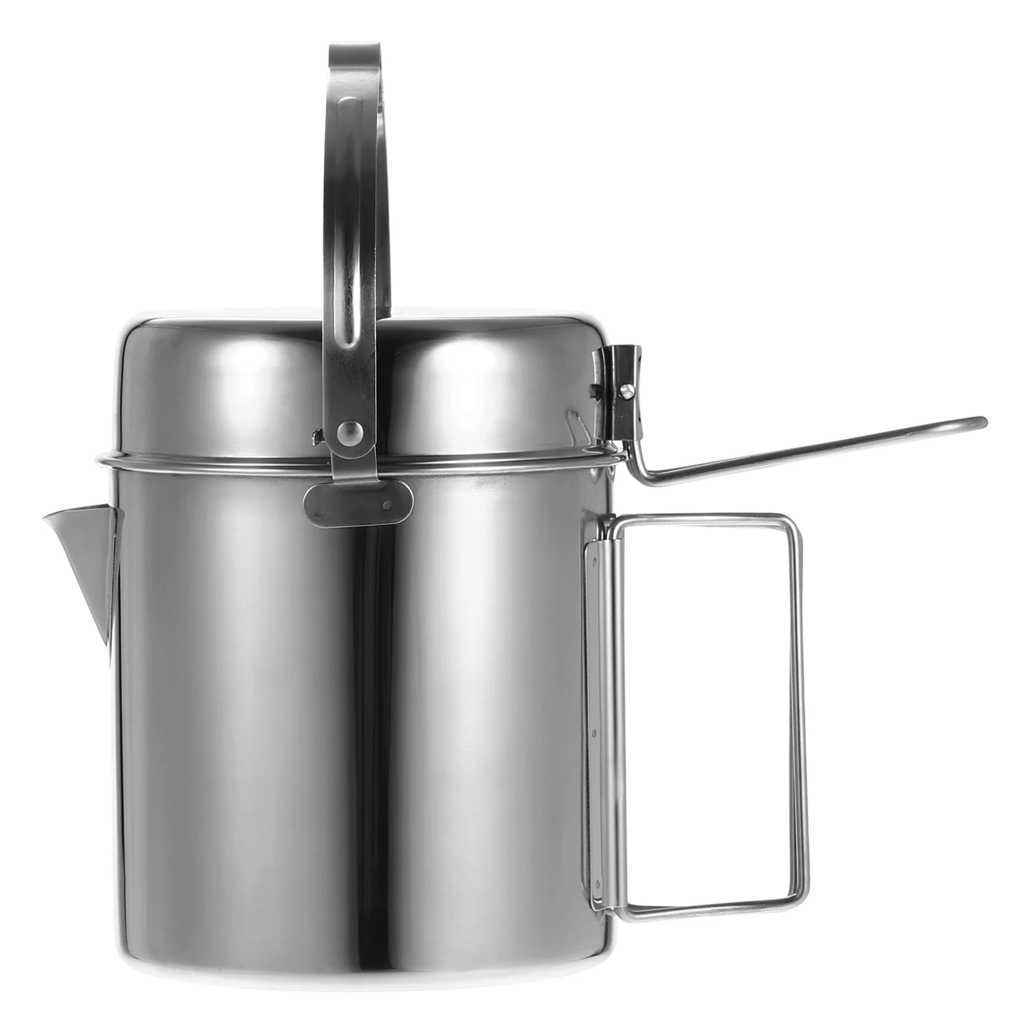 Stainless Steel Cooking Kettle - Mountainotes LCC Outdoors and Fitness