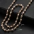 Men Women's Jewelry Sets 585 Rose Gold Bracelet Necklace Set Double ...