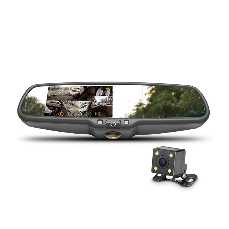 GERMID 360 Graus Da Câmera Do Carro dvr da Tela de Toque Frontal de ...