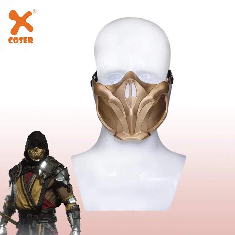 Scorpion Mortal Kombat Face Without Mask
