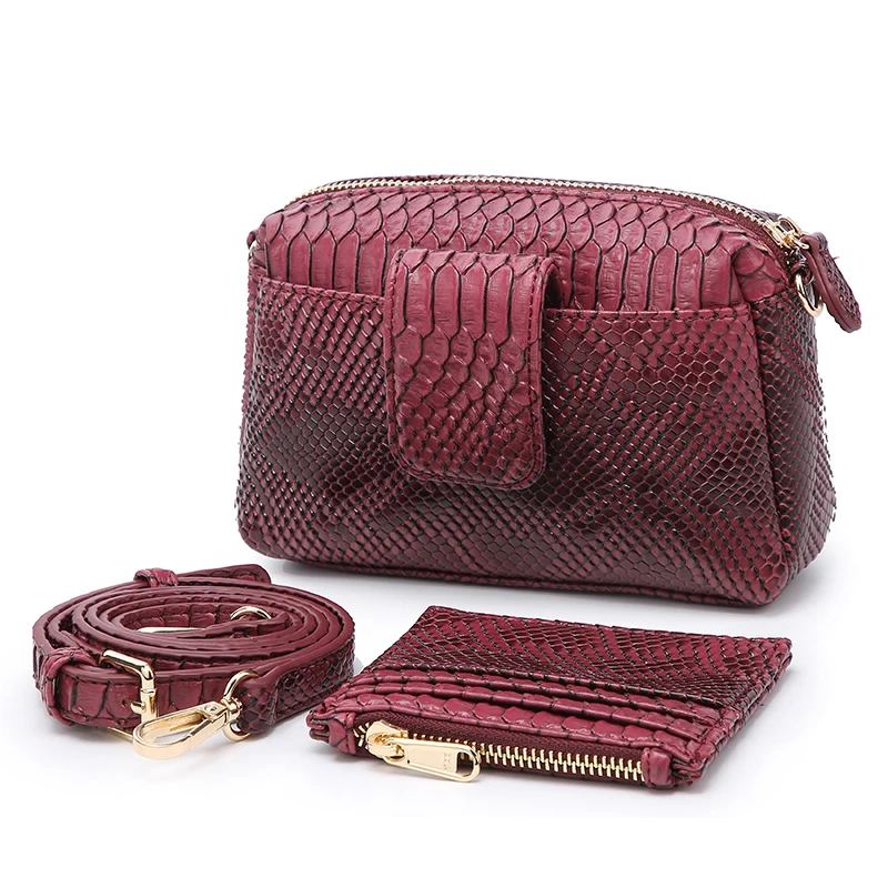 Riyadh-Warehouse-on-Sales-Leather-Shoulder-Bag-Python-Pattern-Trendy ...
