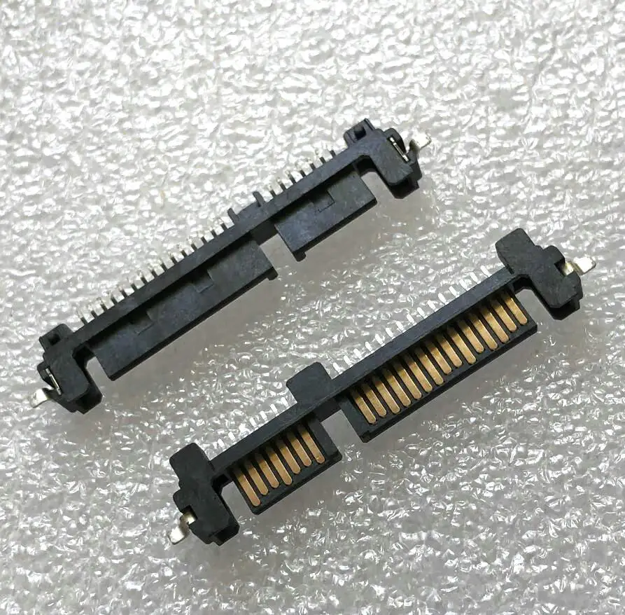 2PCS-SATA-interface-socket-solid-state-hard-disk-base-7-15p-male-base ...