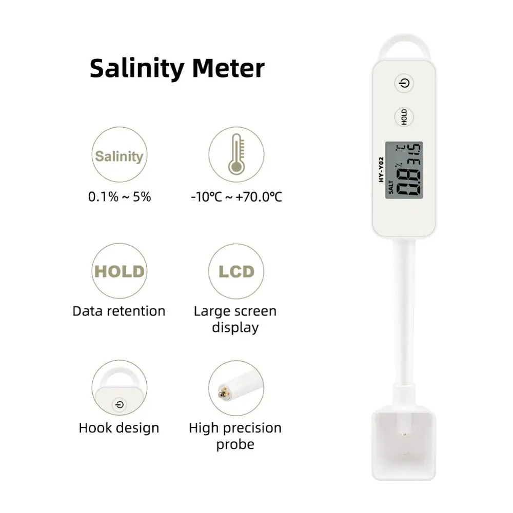 Concentration Meter | Food Salt Detector | Salinity Meter | Salt Meter ...