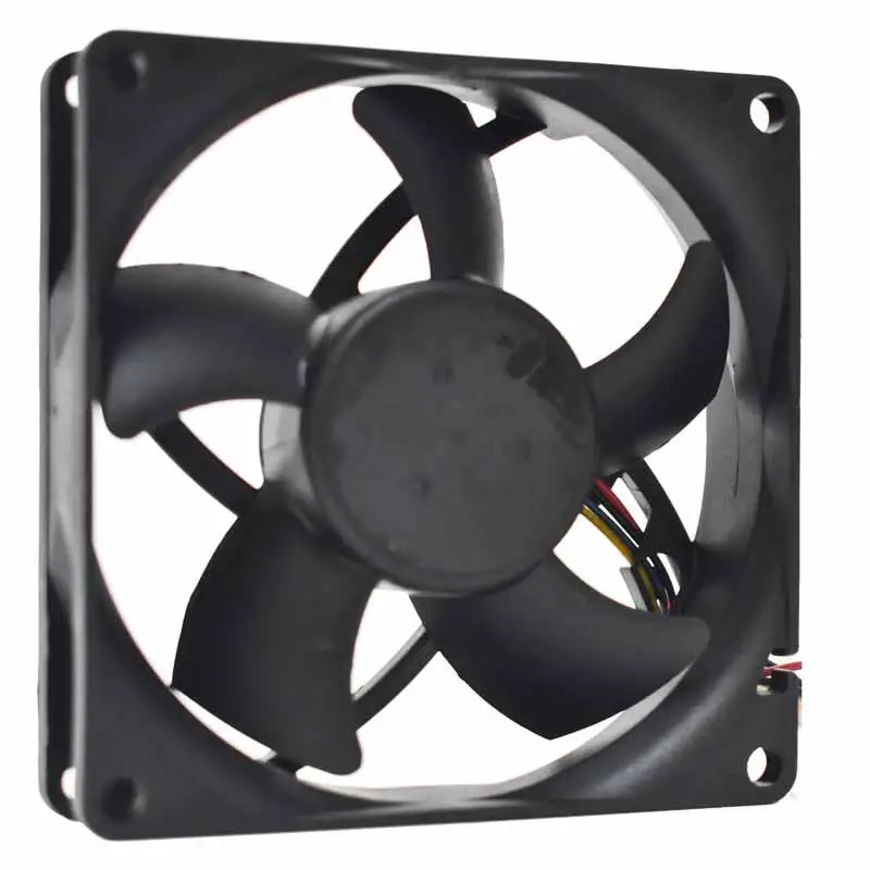 original AFC0812DD 8020 8CM 12V 0.75A double ball PWM automatic speed ...