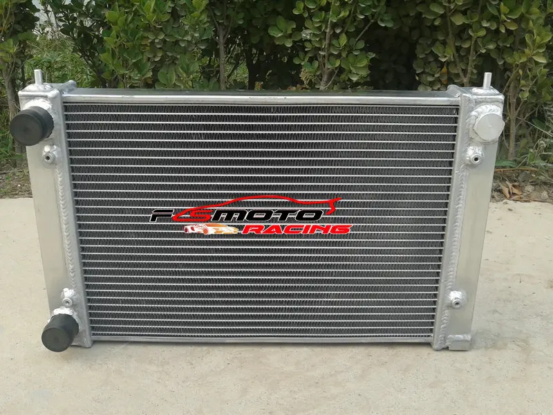Full Aluminum Radiator Racing For VW Golf MK2 MK II 1.6 8V and 1.8 16V ...